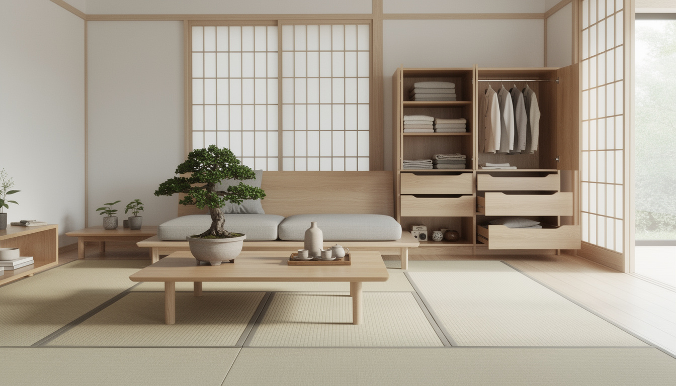 Marie Kondo : l'art du rangement à la japonaise et japandi